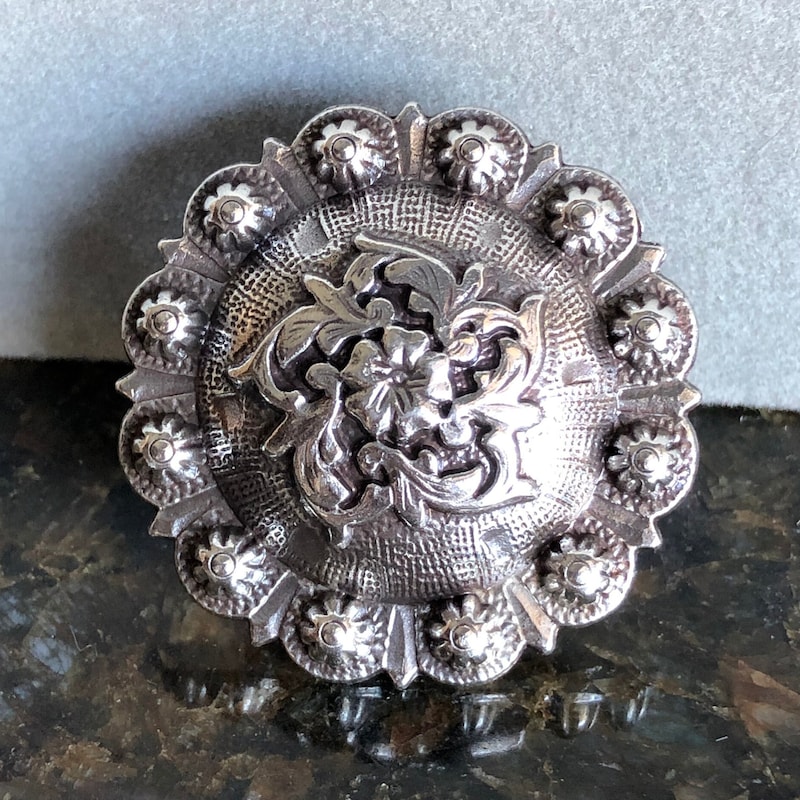 Silver Scarf Slide - Etsy