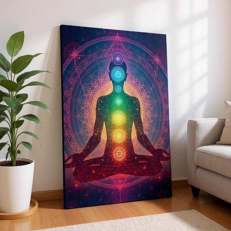 Chakra Painting - Etsy UK