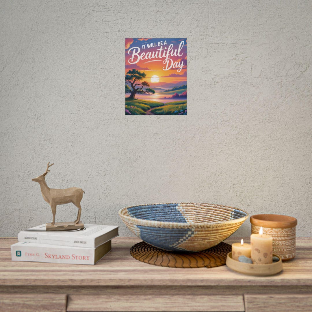 Inspirational Rolled Posters, Motivational Wall Art, Home Decor, Gift ...