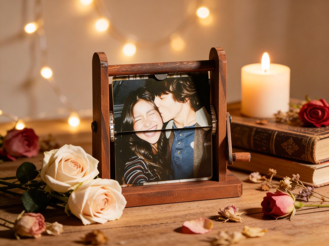Personalized Photo Flipbook Animation Stand,creative Anniversary for ...