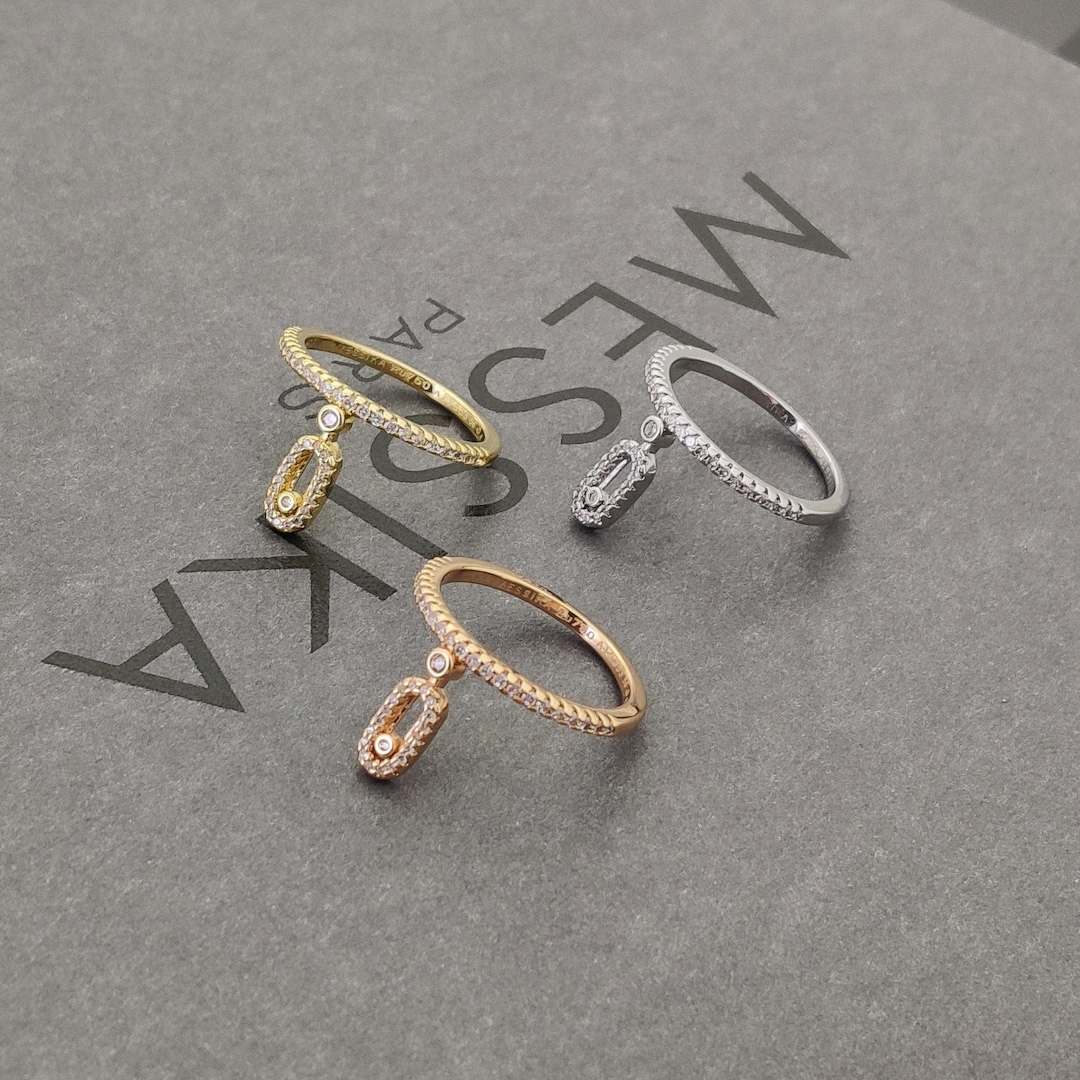 Diamond Ring,sliding Diamond Ring,slidable Hollow - Out Ring,couple ...