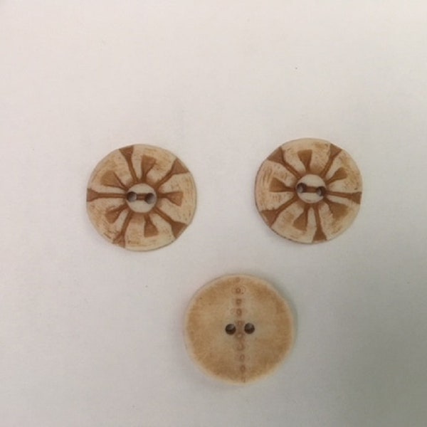 Embossed Buttons - Etsy