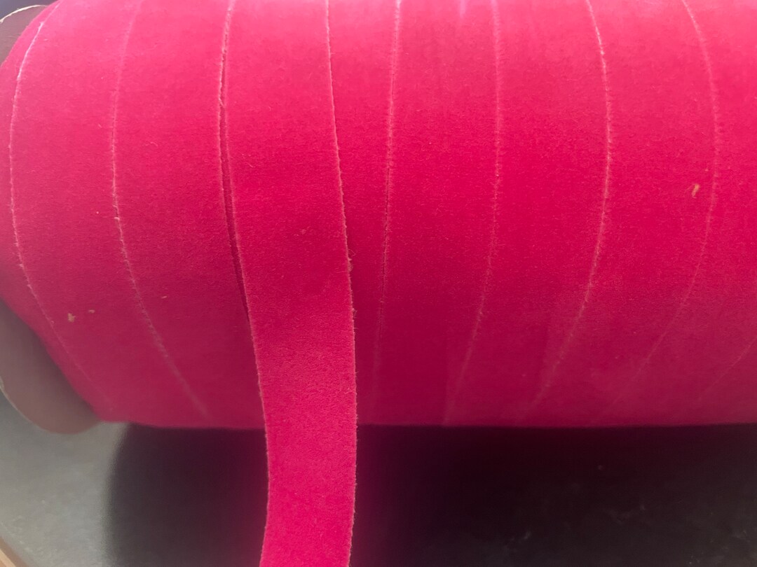 Wholesale Roll 120 Yards Fuchsia Velvet Ribbon Trim 16mm 5/8 - Etsy