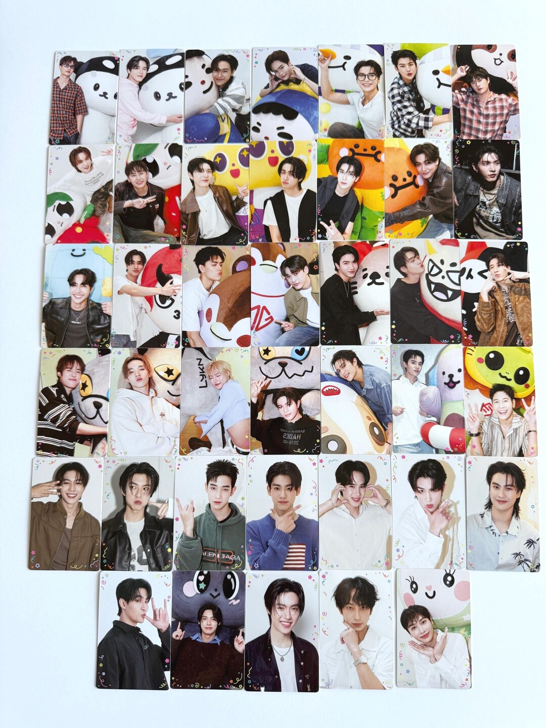 Official GMMTV Happy Fam Bonds Boys Photo Cards | 2026 Naiin Book Fair ...