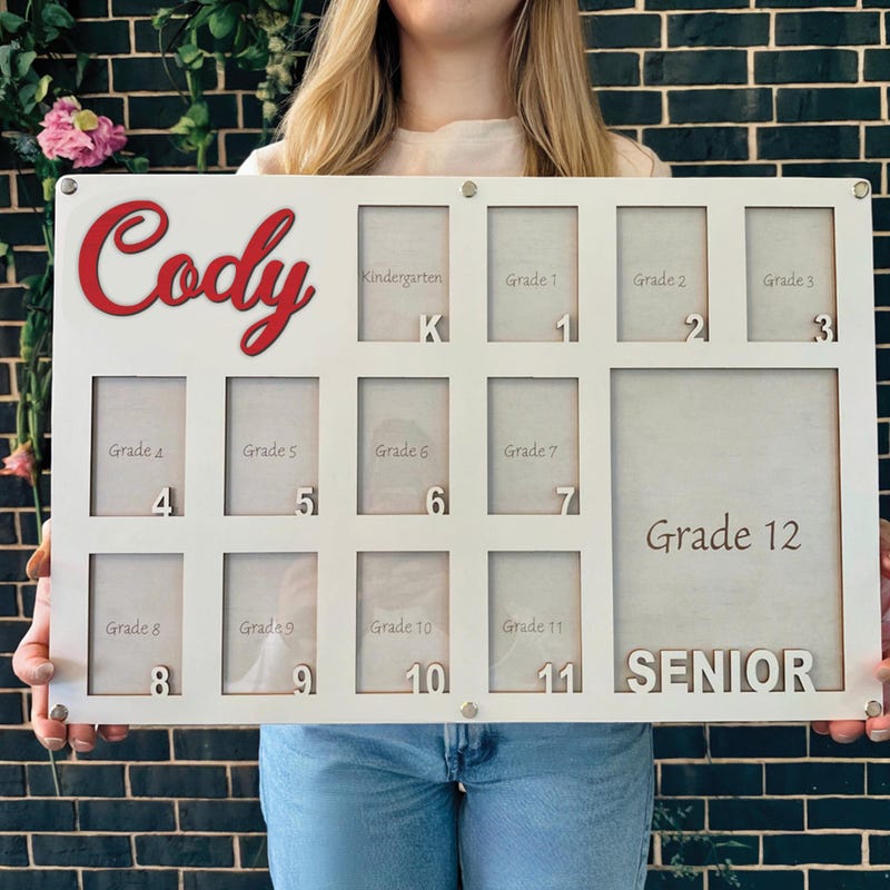 Kids Grade Picture Board - Etsy