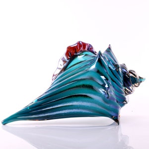 Under the Sea, Hand Blown Glass Shell - Etsy