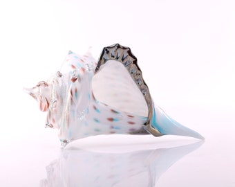 Under the Sea, Hand Blown Glass Shell - Etsy