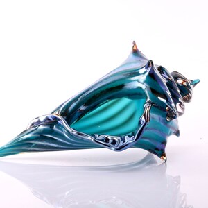 Under the Sea, Hand Blown Glass Shell - Etsy