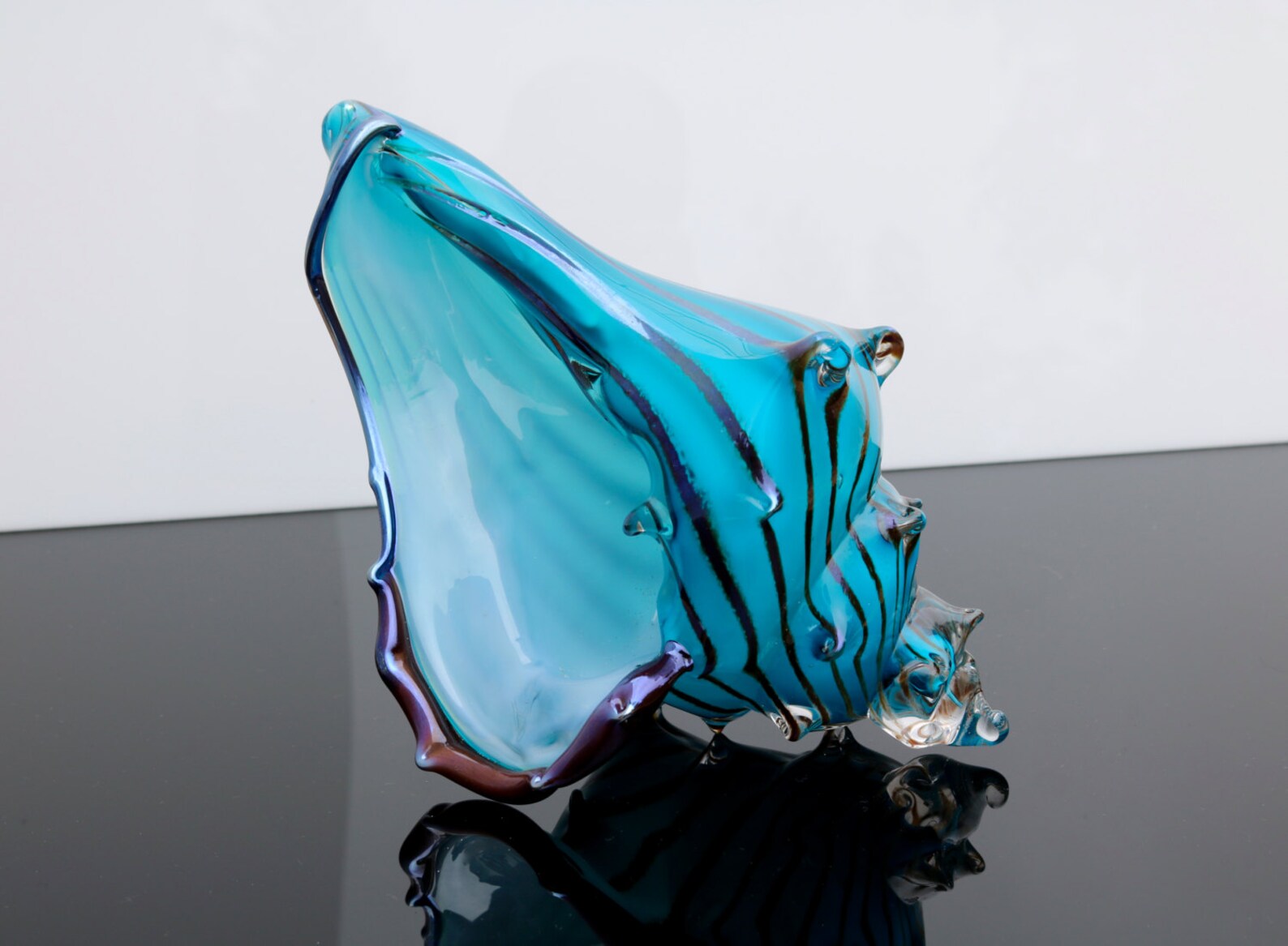 Under the Sea Hand Blown Glass Shell | Etsy