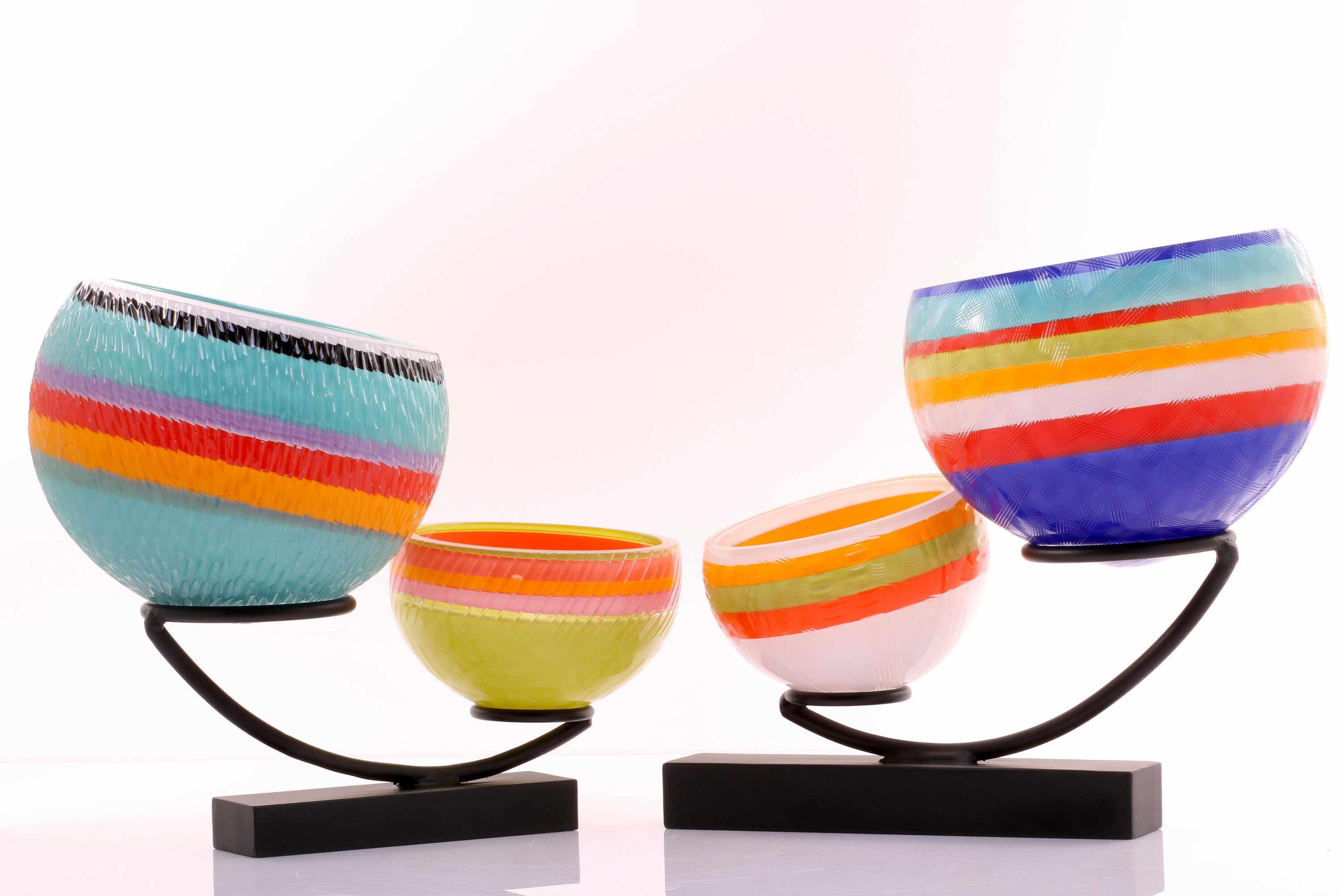 Balancing Color, Full Set, Blown Glass - Etsy