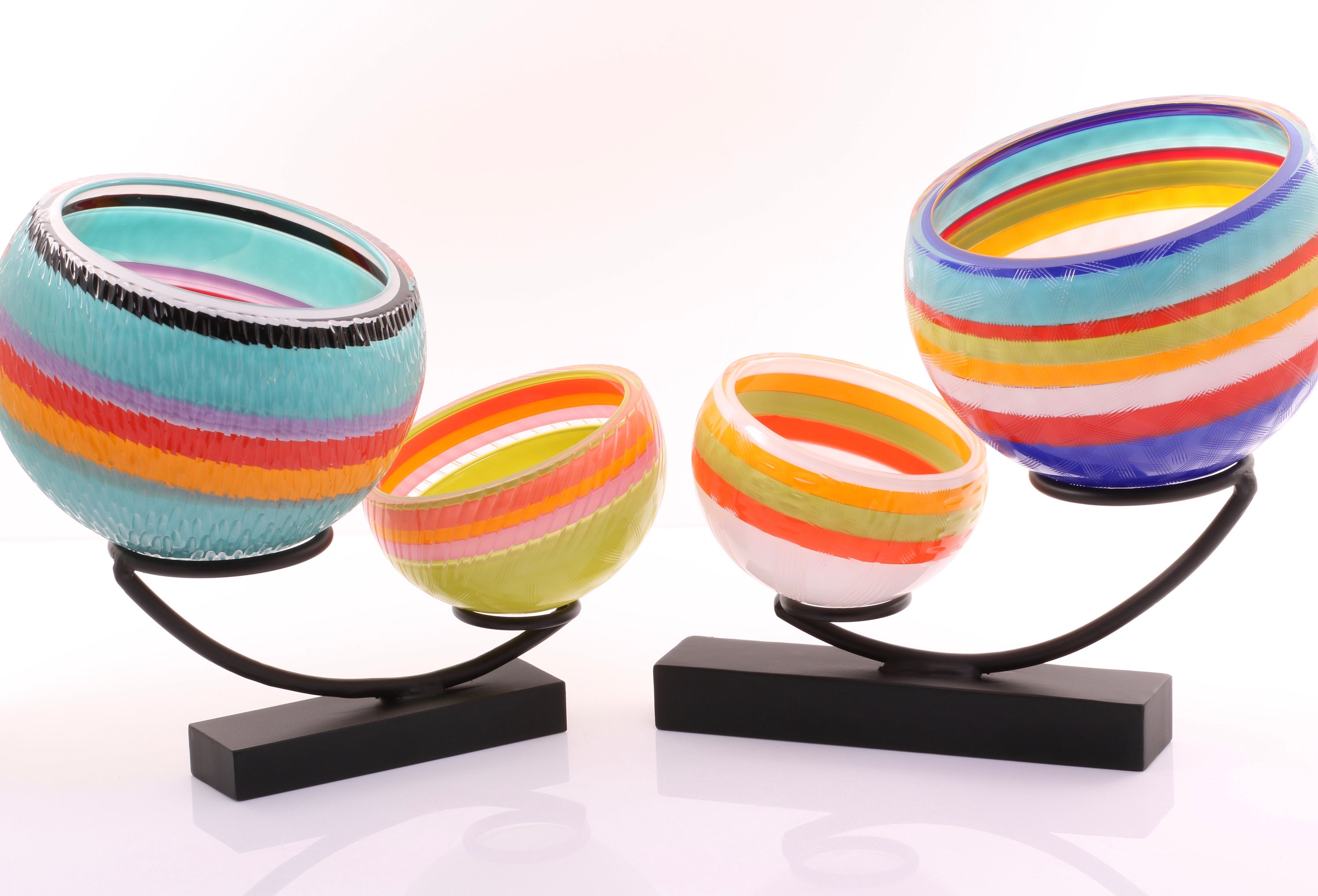 Balancing Color, Full Set, Blown Glass - Etsy