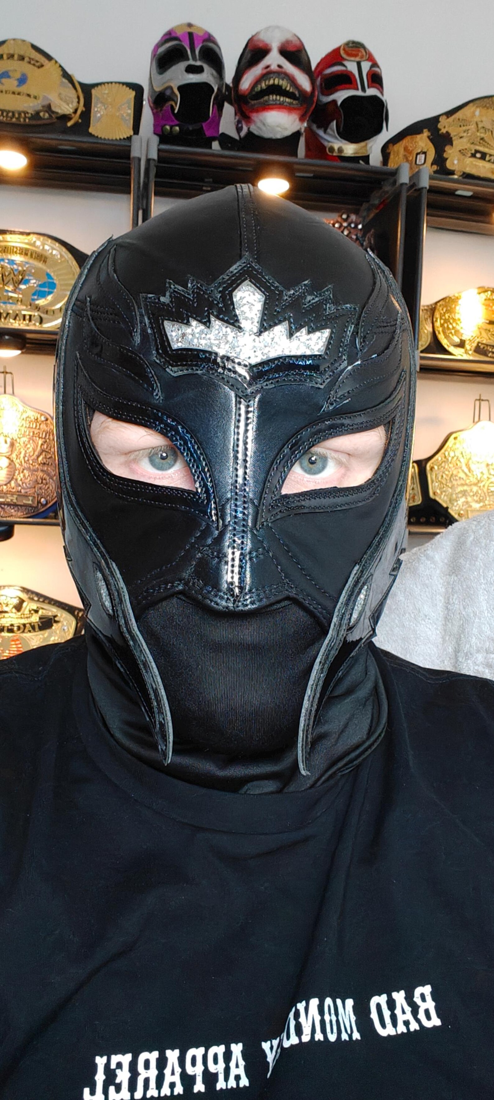 Mysterious King Black Pro-grade Mask - Etsy