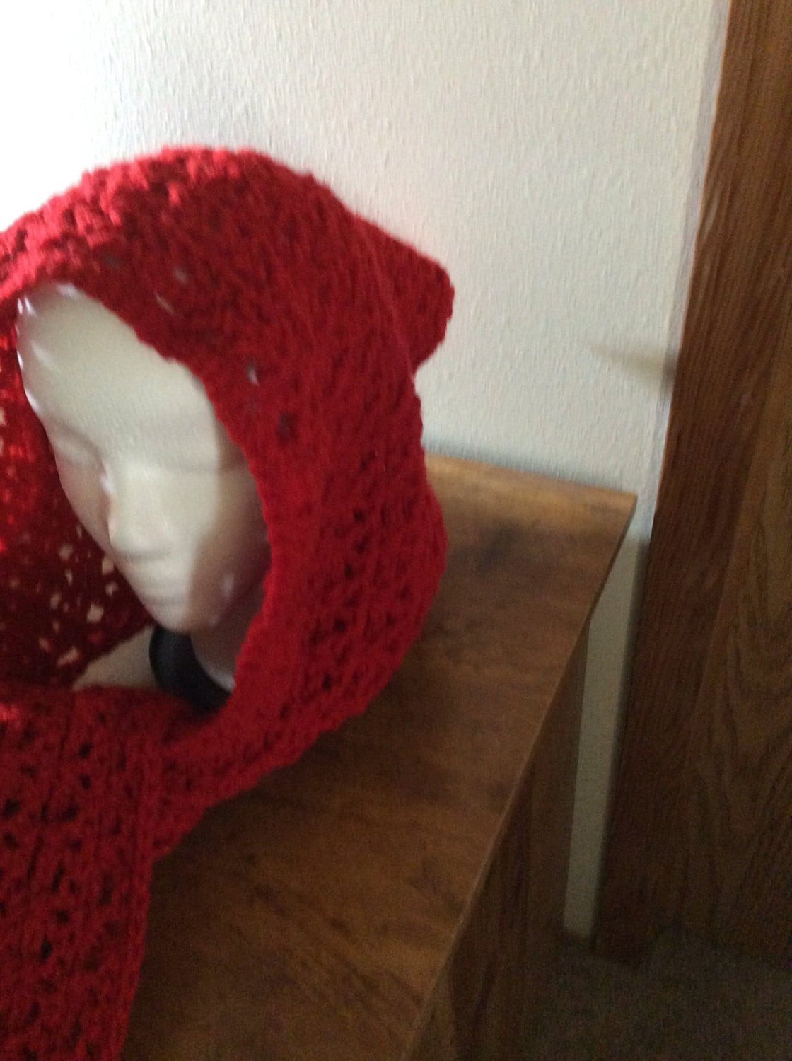 Little Red Riding Hooded Scarf - Etsy
