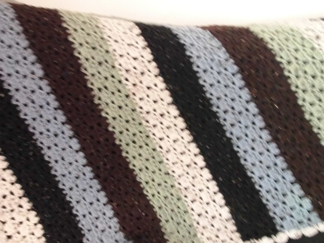 Variety Spreckled Colors Afghan - Etsy