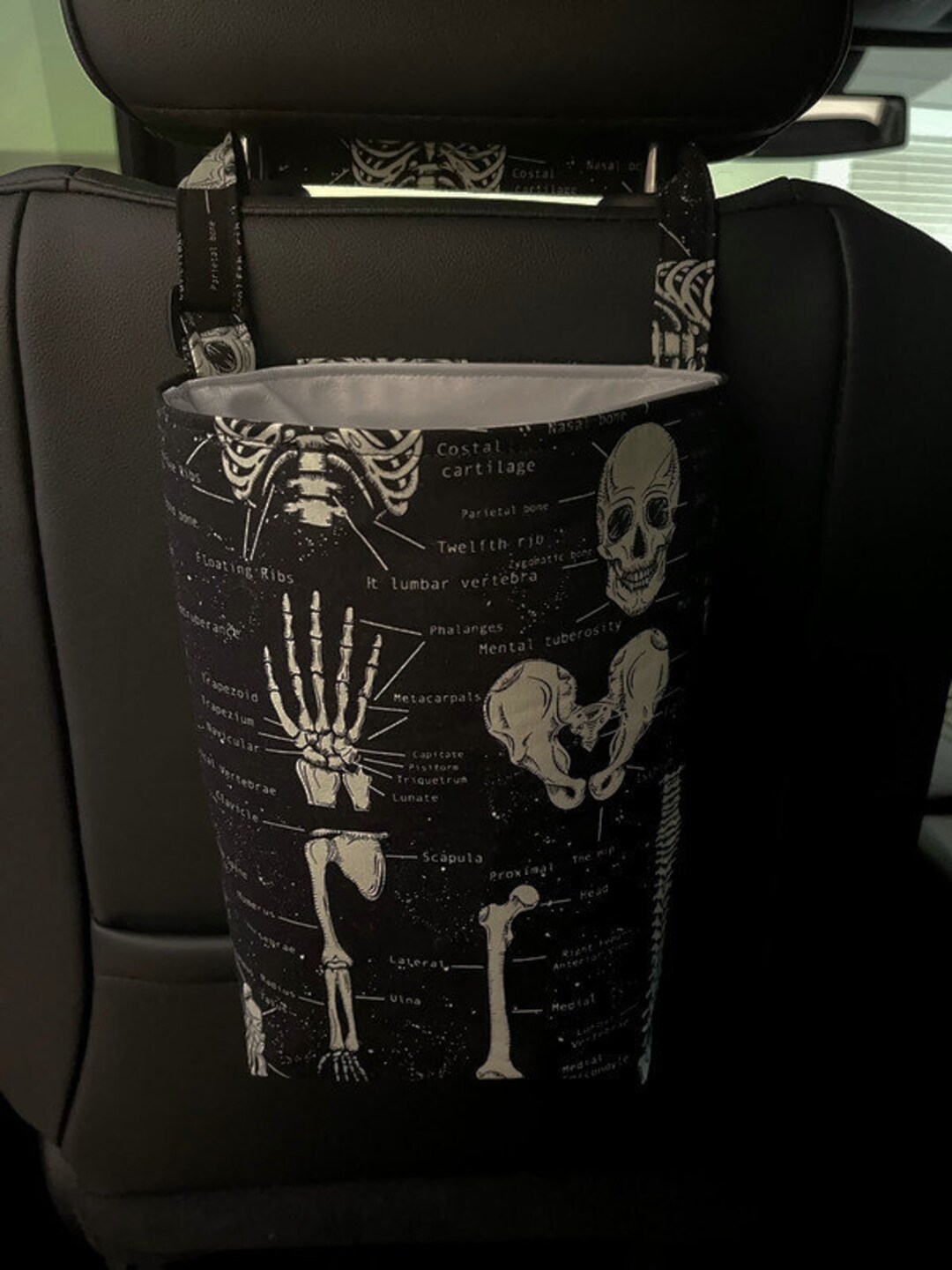 Three Sizes//skeleton Glow in the Dark Waterproof Car Trash Bag//trash ...