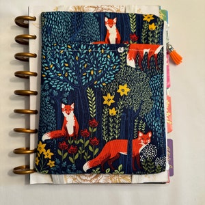 Foxes Erin Condren Happy Planner Pouch Accessory Holder - Etsy