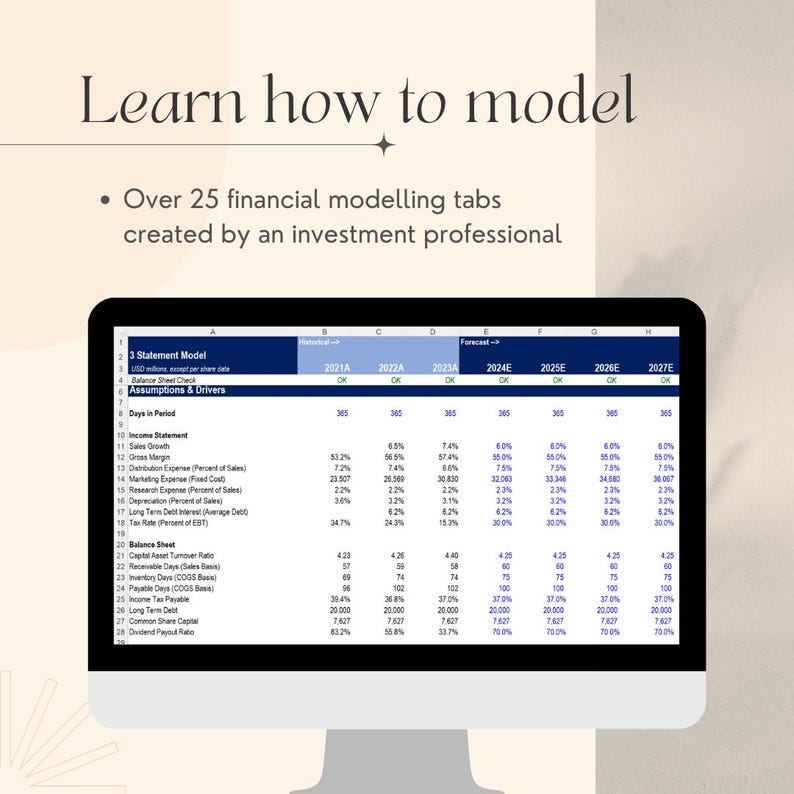 The Ultimate Financial Model Package - Etsy