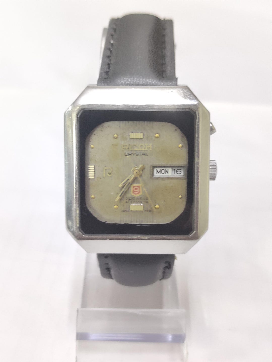 Vintage Ricoh Automatic Movement Date Day Dial Analog Wrist Watch for ...