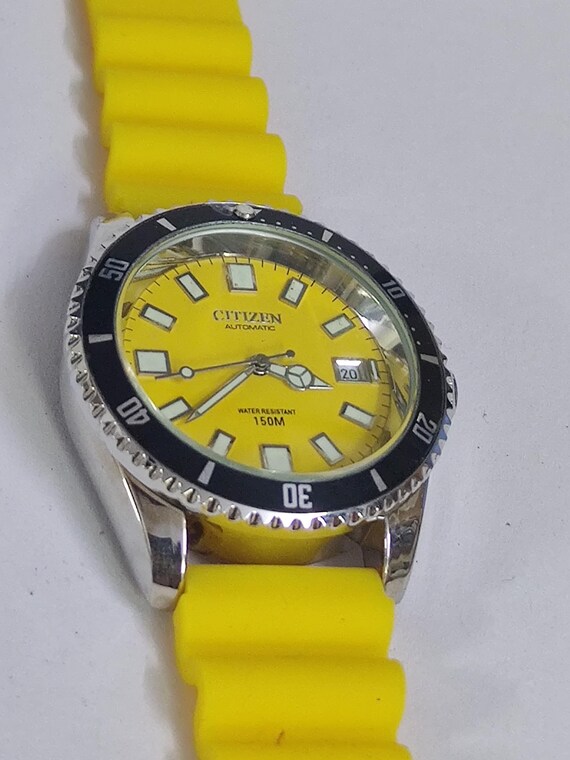 Diver Automatic Movement Date Dial Analog Wrist Watch… - Gem
