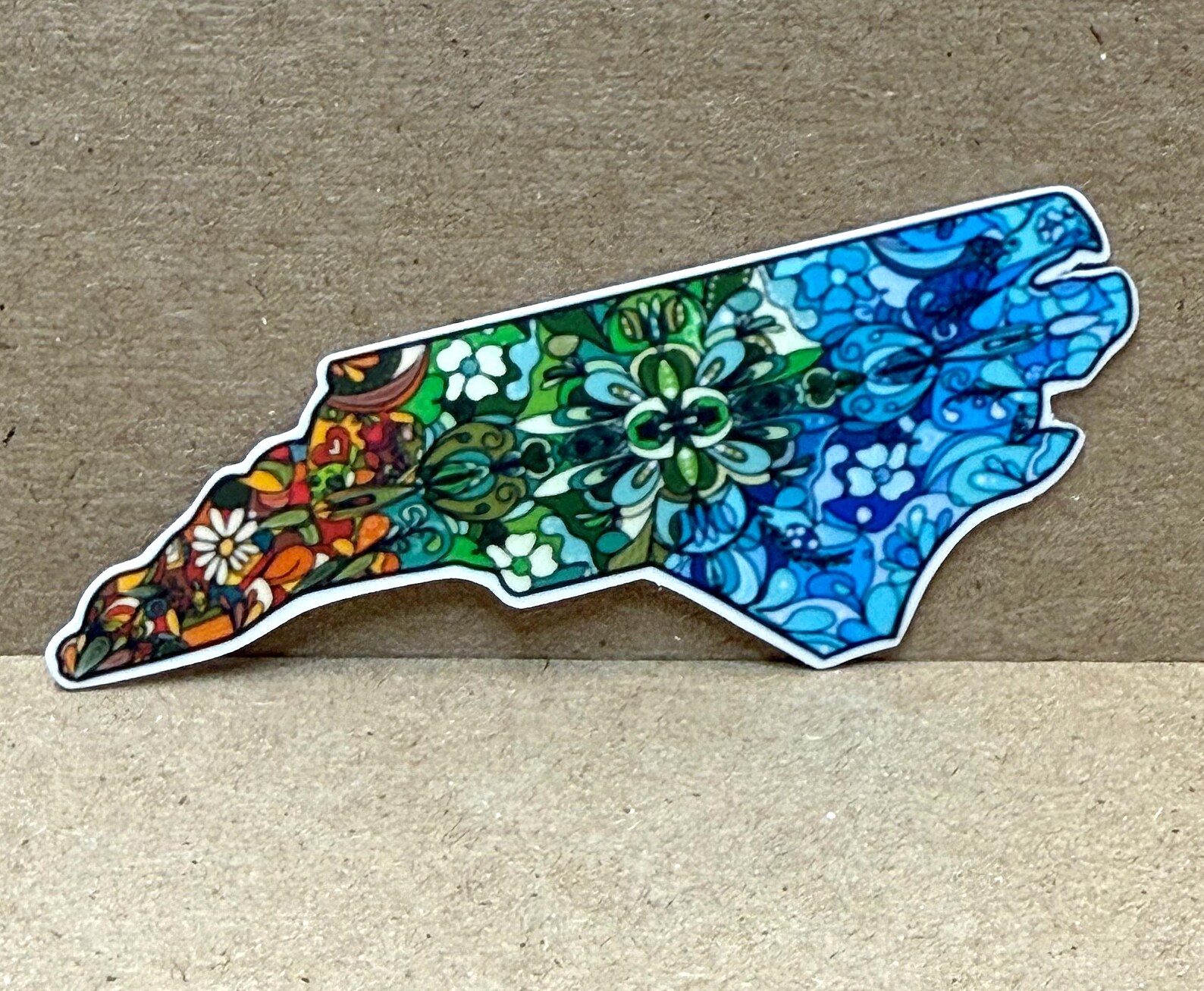 NC Doodling , NC Sticker, - Etsy