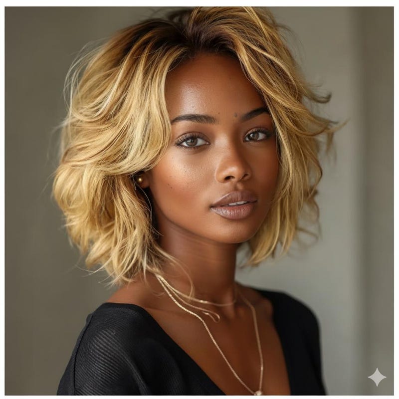 Glueless Blonde Bob Wig - Etsy