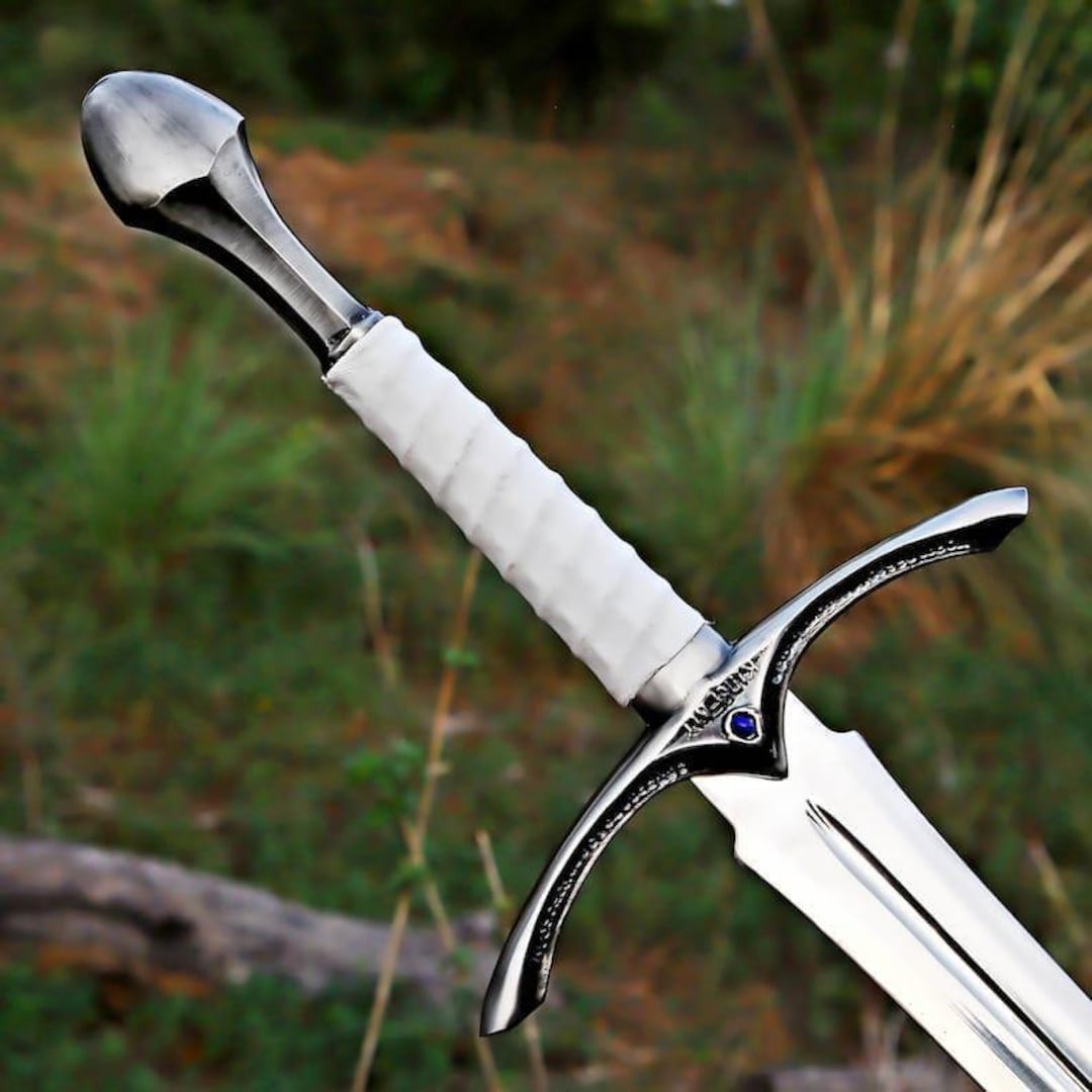 Hand-forged Medieval Long Sword – Knight Broadsword With Scabbard ...
