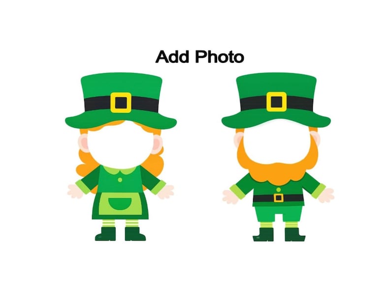 St. Patrick's Day Leprechaun Photo PNG – Boy & Girl Clipart (digital ...