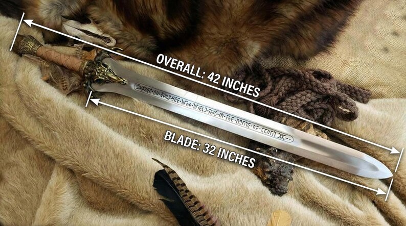 Conan the Barbarian Atlantean Father’s Replica | Hand-forged Steel ...