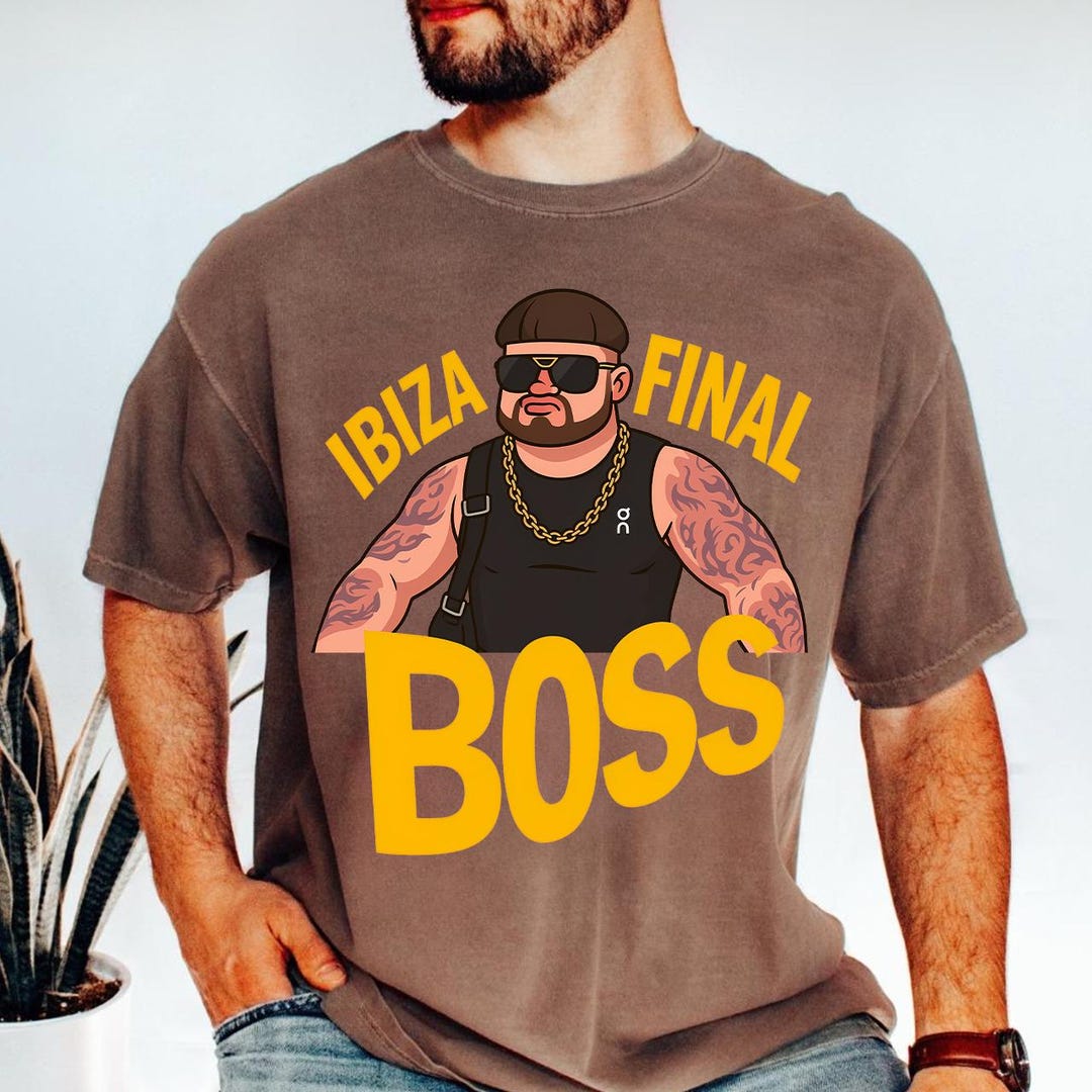 Ibiza Final Boss Funny Viral Meme Club Partying Summer Png, Viral Meme ...