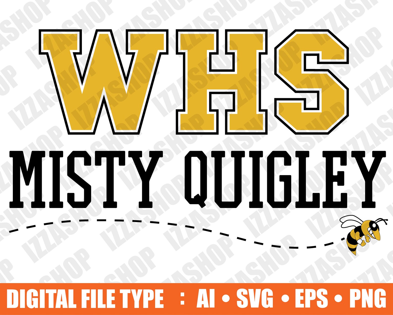 WHS Misty Quigley Cut File Ai Svg Png Vector Instant - Etsy Canada