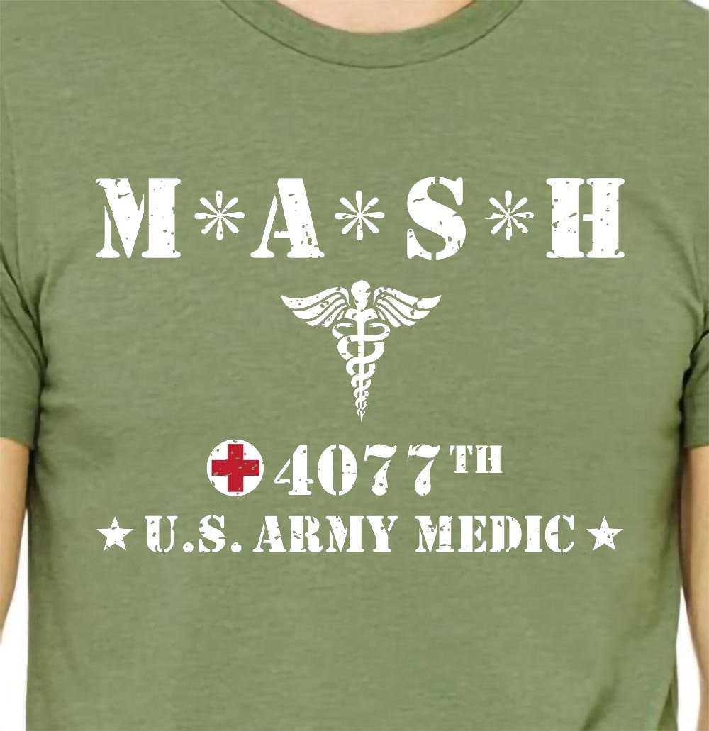 Mash Mobile Army Surgical Hospital Vintage Design, Cut File, AI SVG PNG ...