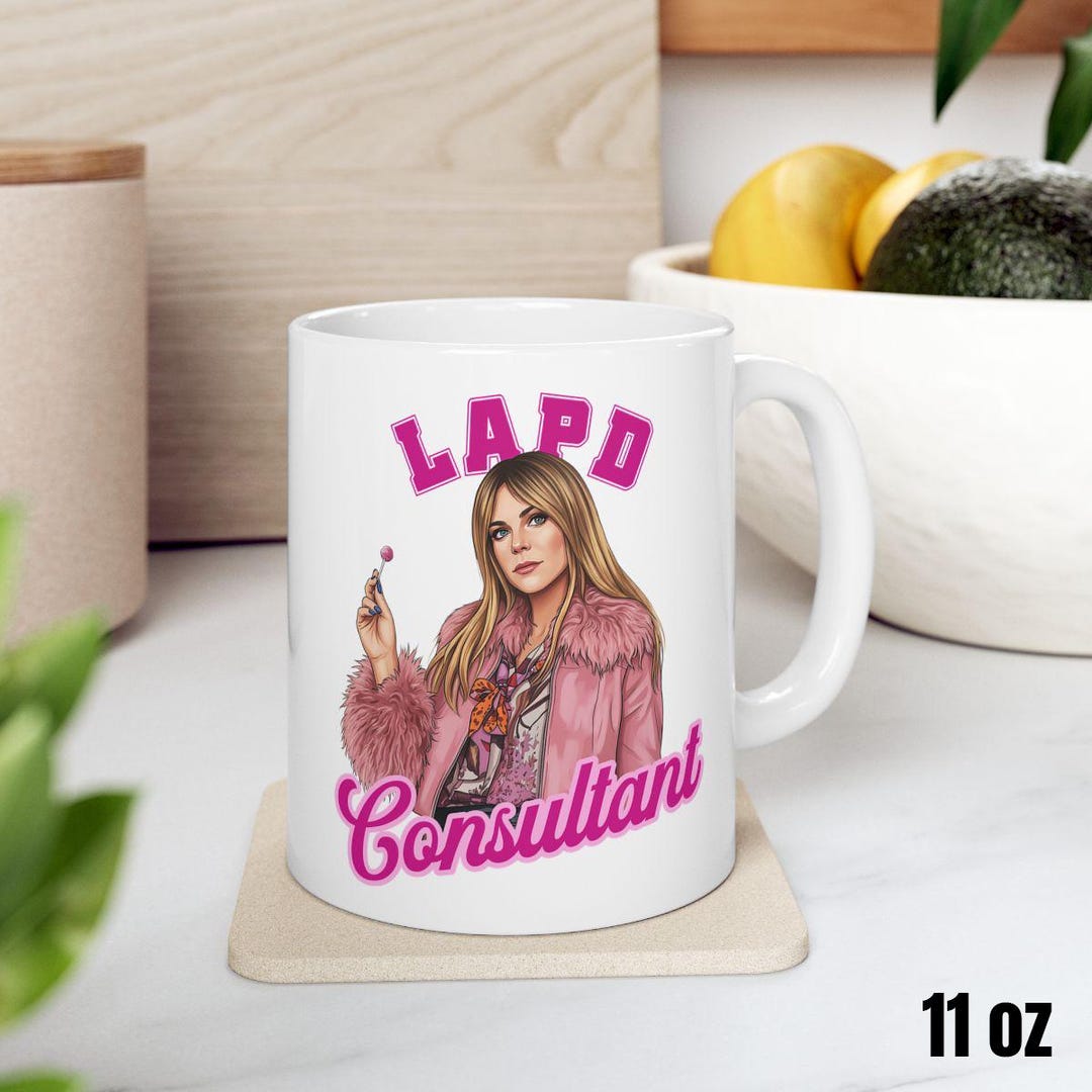 LAPD Consultant Detective Cartoon Funny HPI Morgan Cup Mug - Etsy