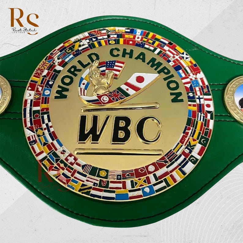 WBC World Boxing Championship Belt Replica | Adult Size Title Belt - Etsy