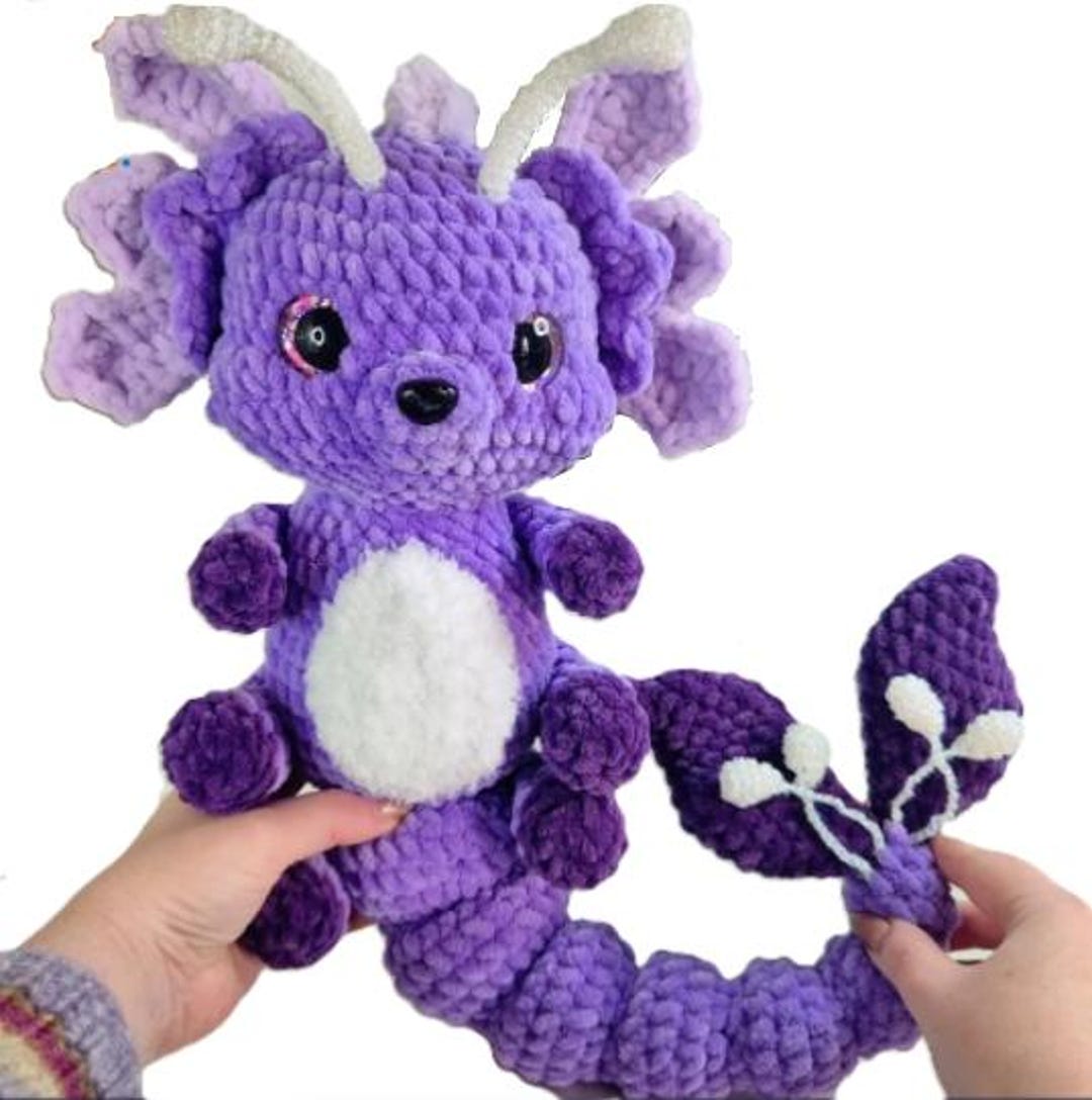 Amigurumi Caterfly Crochet Pattern PDF – Cute Caterpillar Plush Toy DIY ...