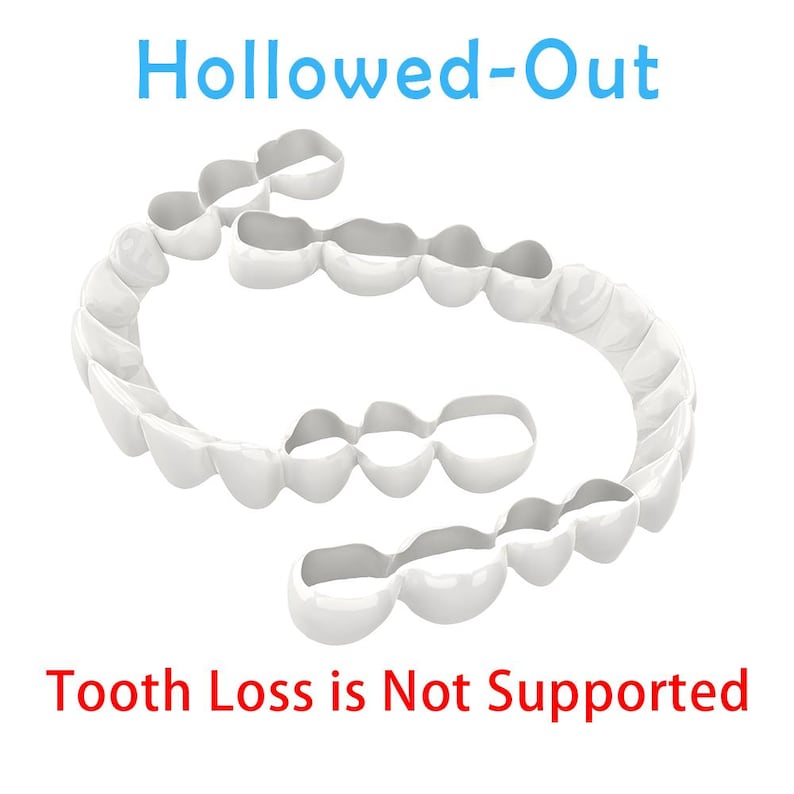 Custom Teeth Whitening Veneers: At-home Impression Kit, Upper and Lower ...