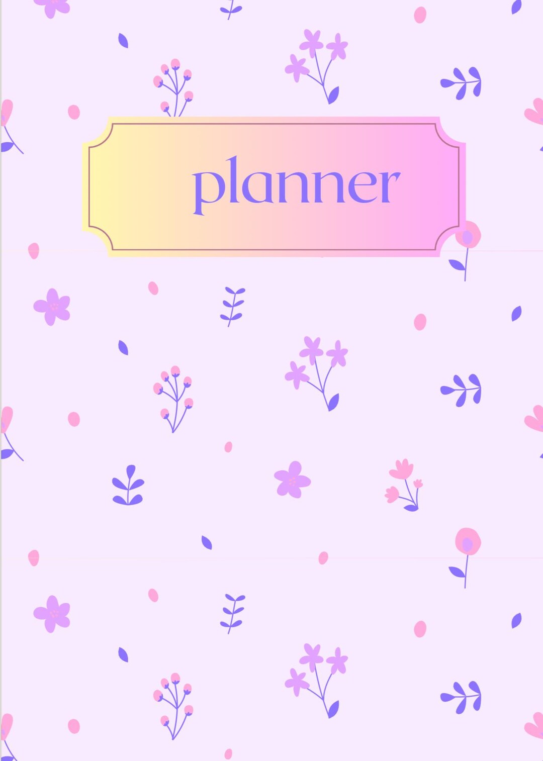 Pink Yearly Planer and Journal - Etsy