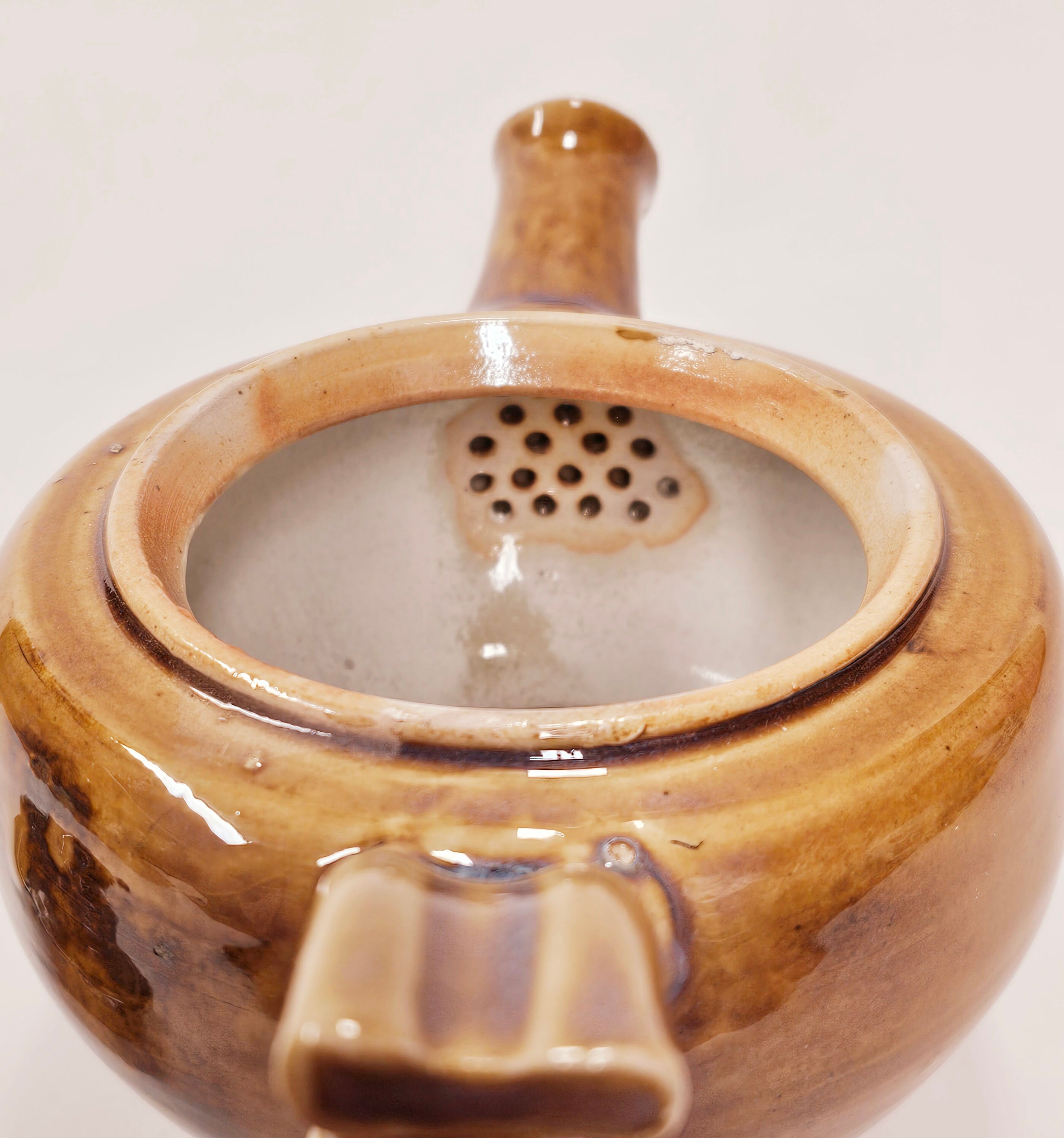 Ceramic Teapot Stoneware Teapot Handmade Teapot Wood Fired Teapot ...