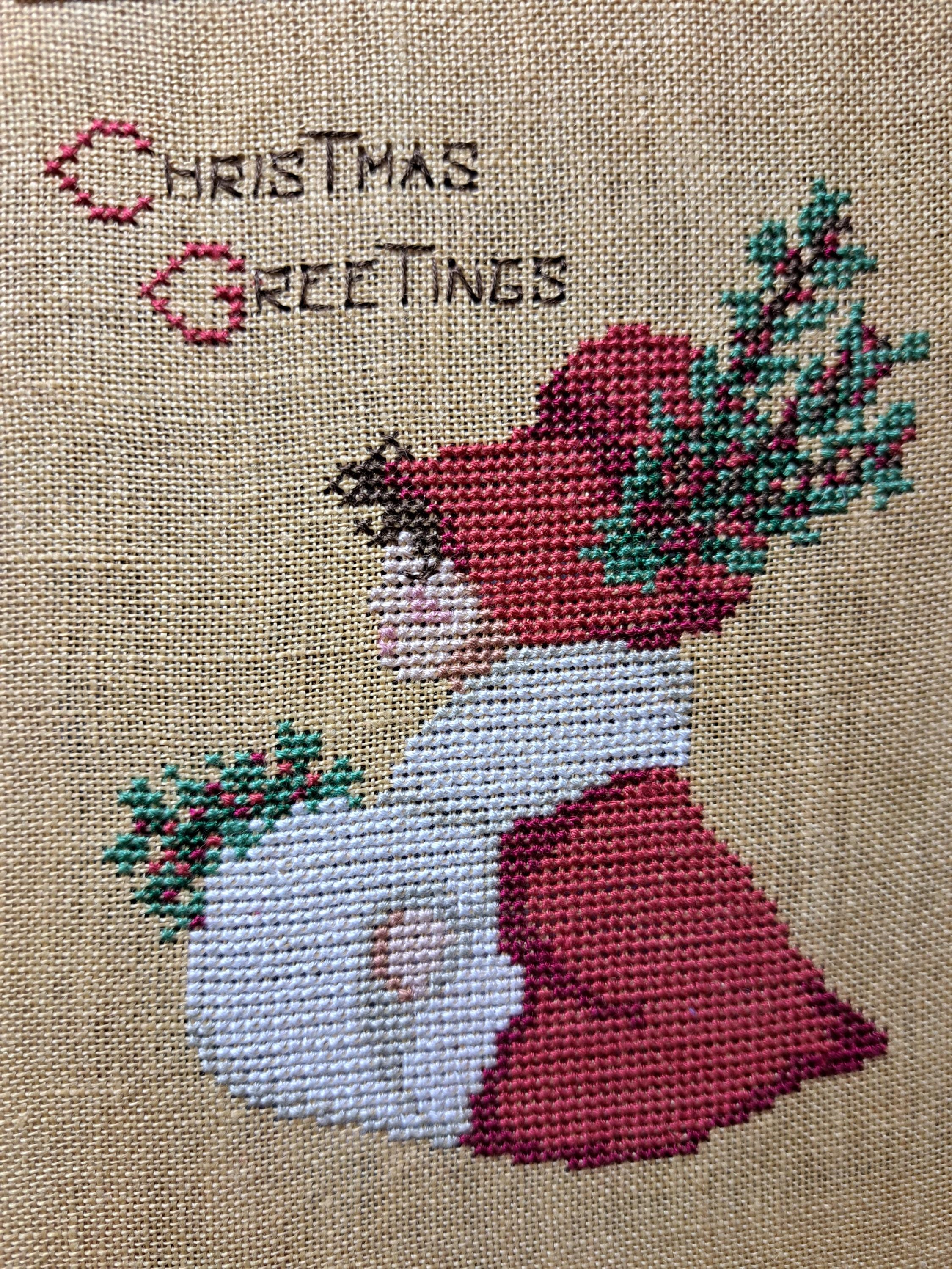 Holly Cross Stitch Pattern Chart - Etsy