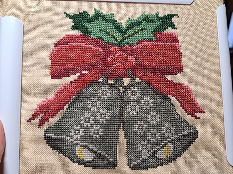 Silver Bells Cross Stitch Pattern Chart - Etsy