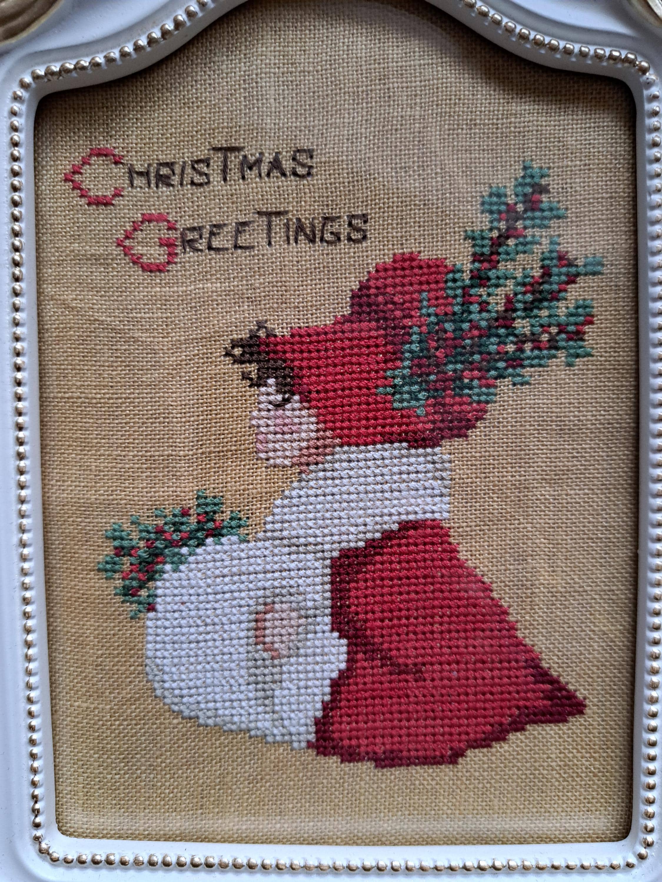 Holly Cross Stitch Pattern Chart - Etsy