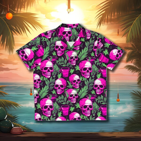 Marijuana Hawaiian Shirt - Etsy