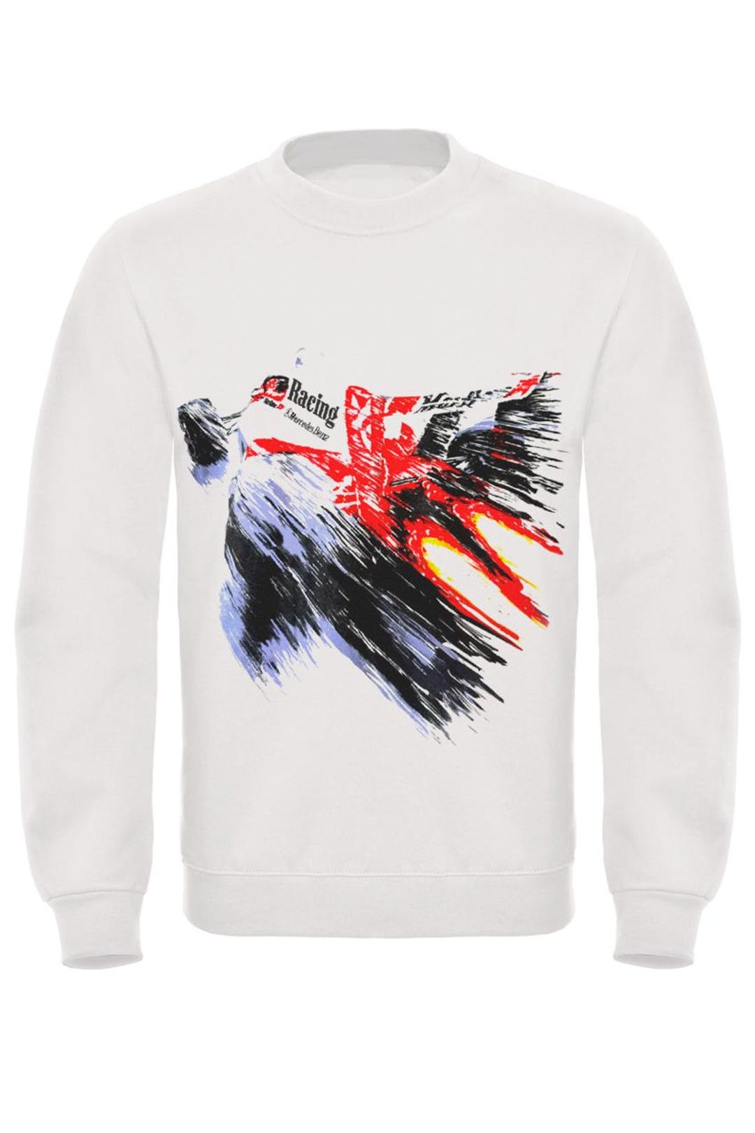 Racing Team Formula 1 Zoom Print Sweatshirt - Etsy