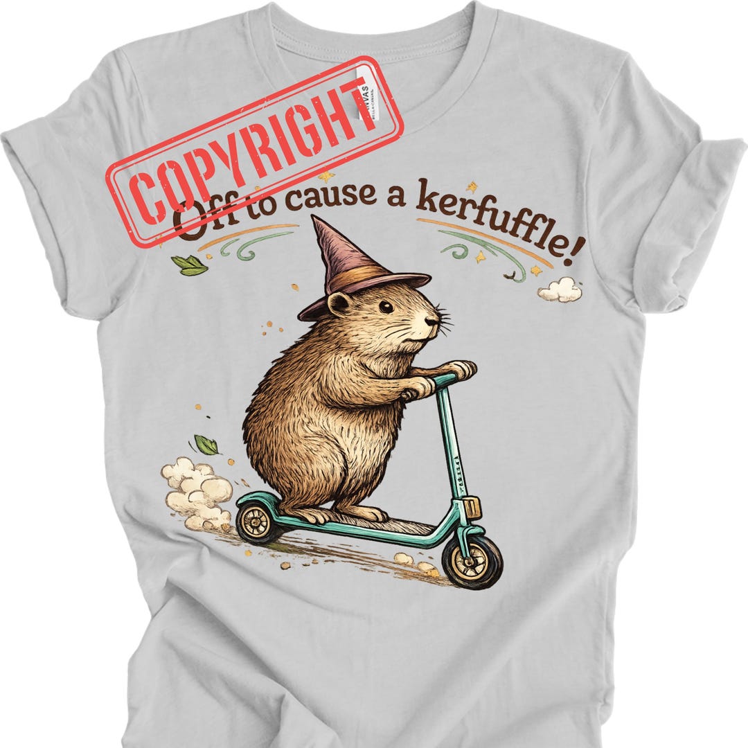 Off to Cause A Kerfuffle PNG, Funny Opossum Scooter PNG, Mental Health ...