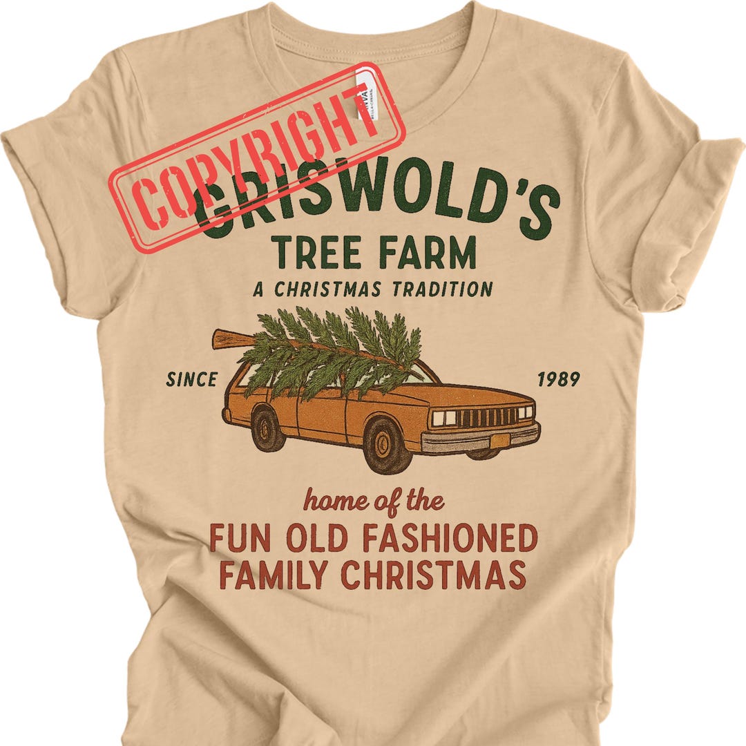 Retro Griswold's PNG, Griswold's Tree Farm PNG, Retro Christmas Design ...