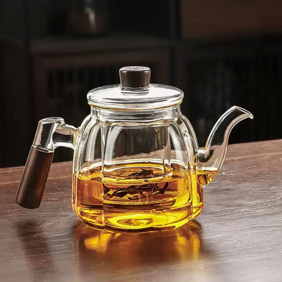 Glass Teapot | Tea and Water Separator Tea Infuser |high-temperature ...