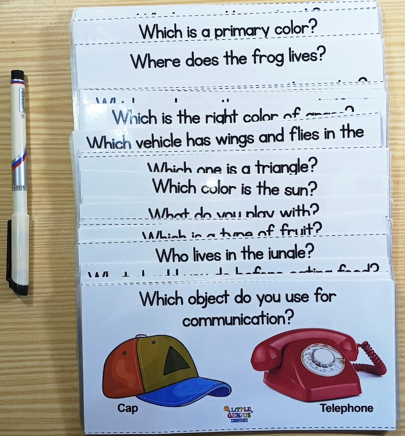 Wh-questions Flashcards | 51 Printable Cards | 2 Visual Options Each ...