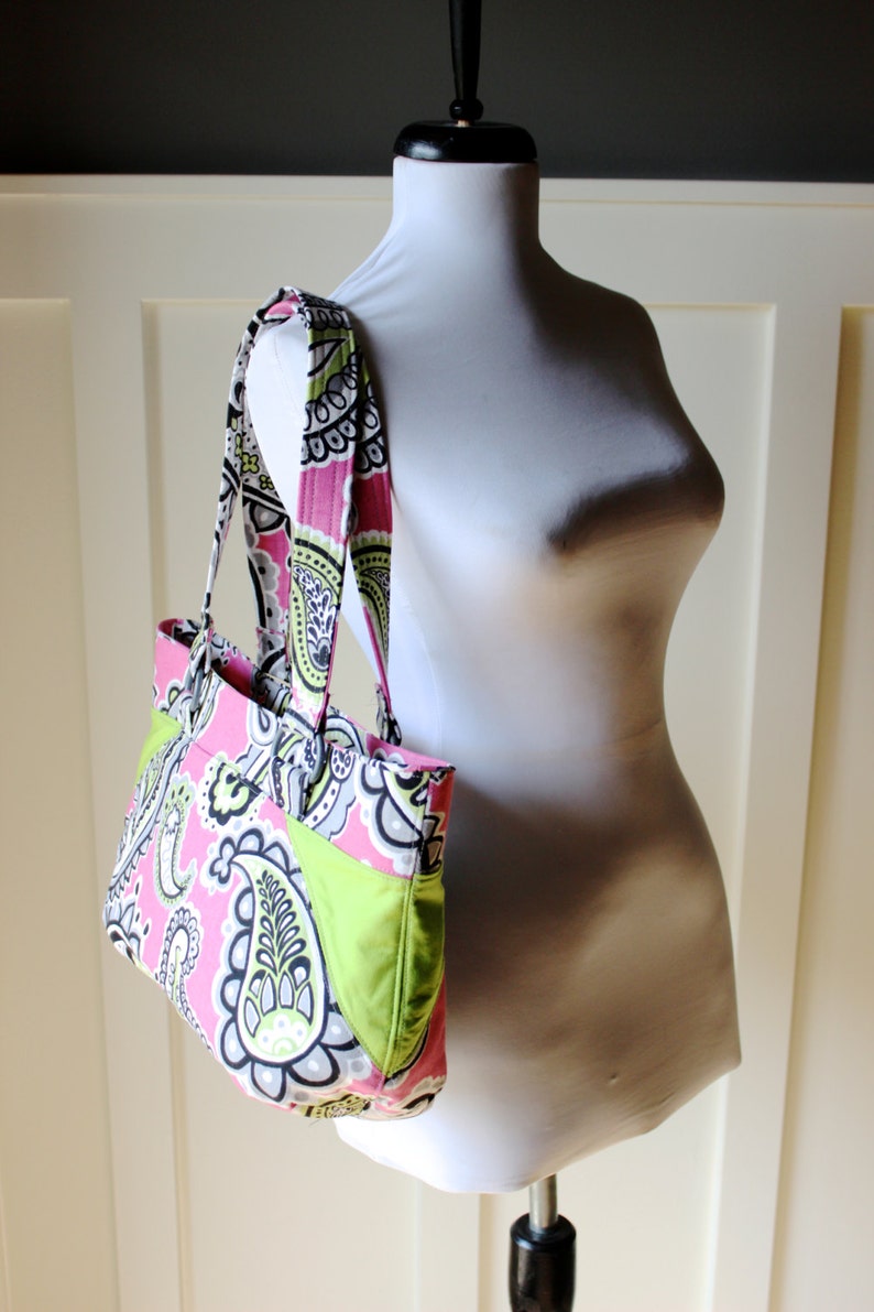 Pink Paisley Purse Shoulder Bag - Etsy