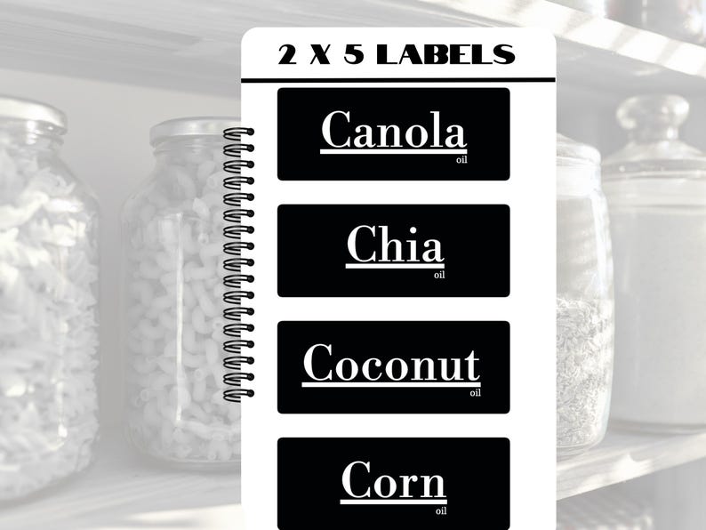 21 Oil & Vinegar Pantry Labels That Solve Problems. Plus, a Free Set of ...