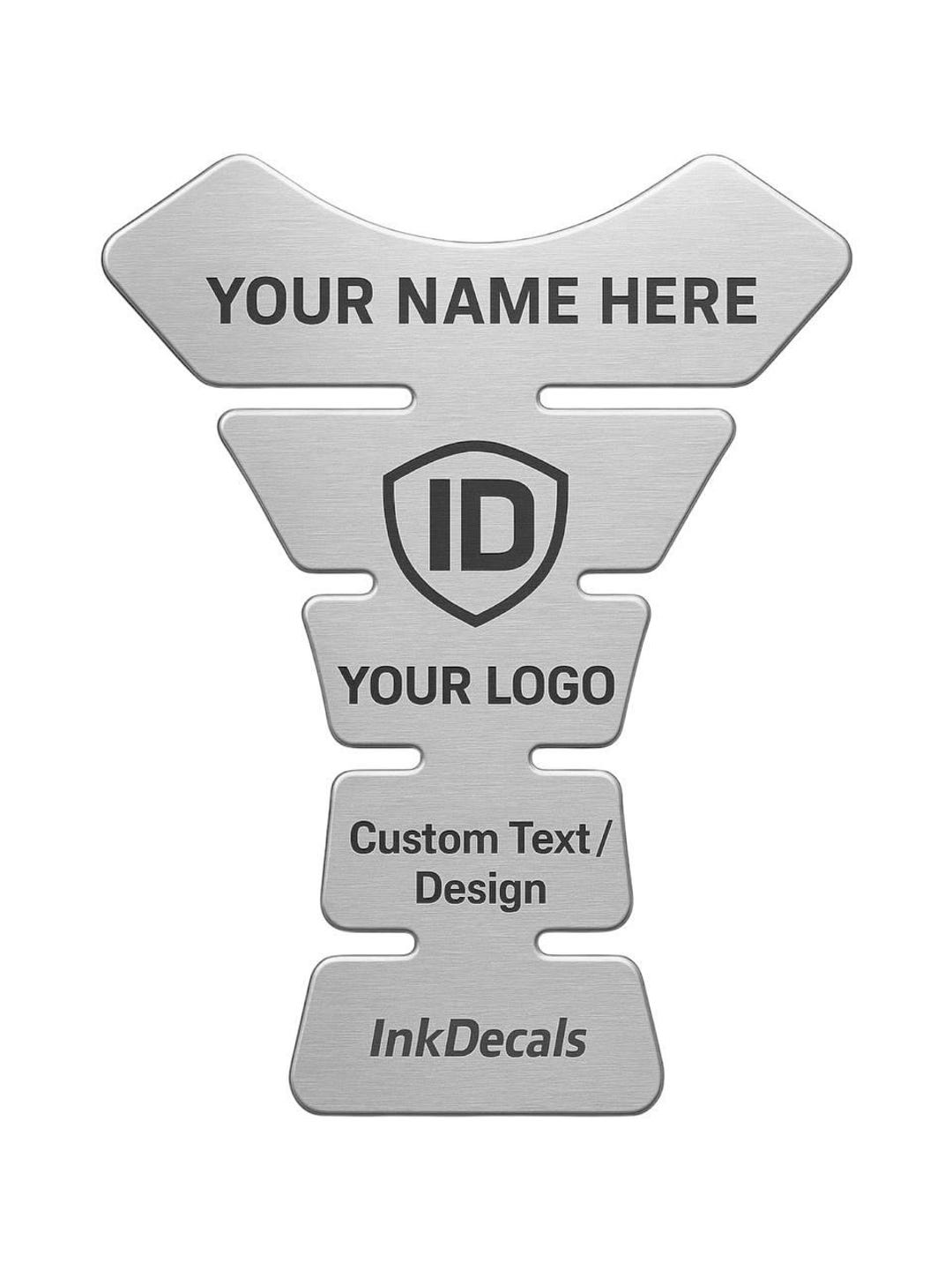 Custom 3D Tank Pad Sticker – Motorcycle & Trike Fuel Tank Protector ...
