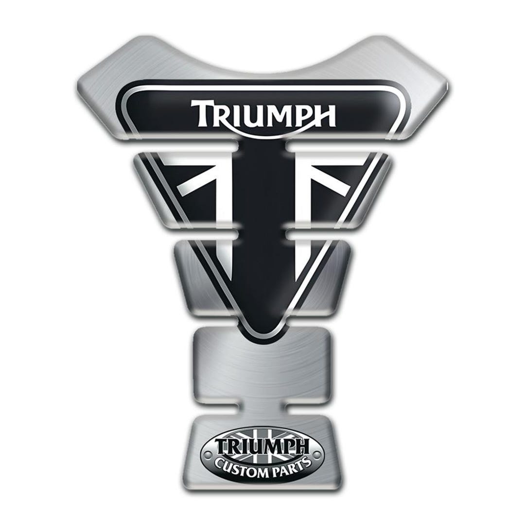 Custom 3D Resin Motorcycle Tank Pad | Compatible With Triumph & Other ...